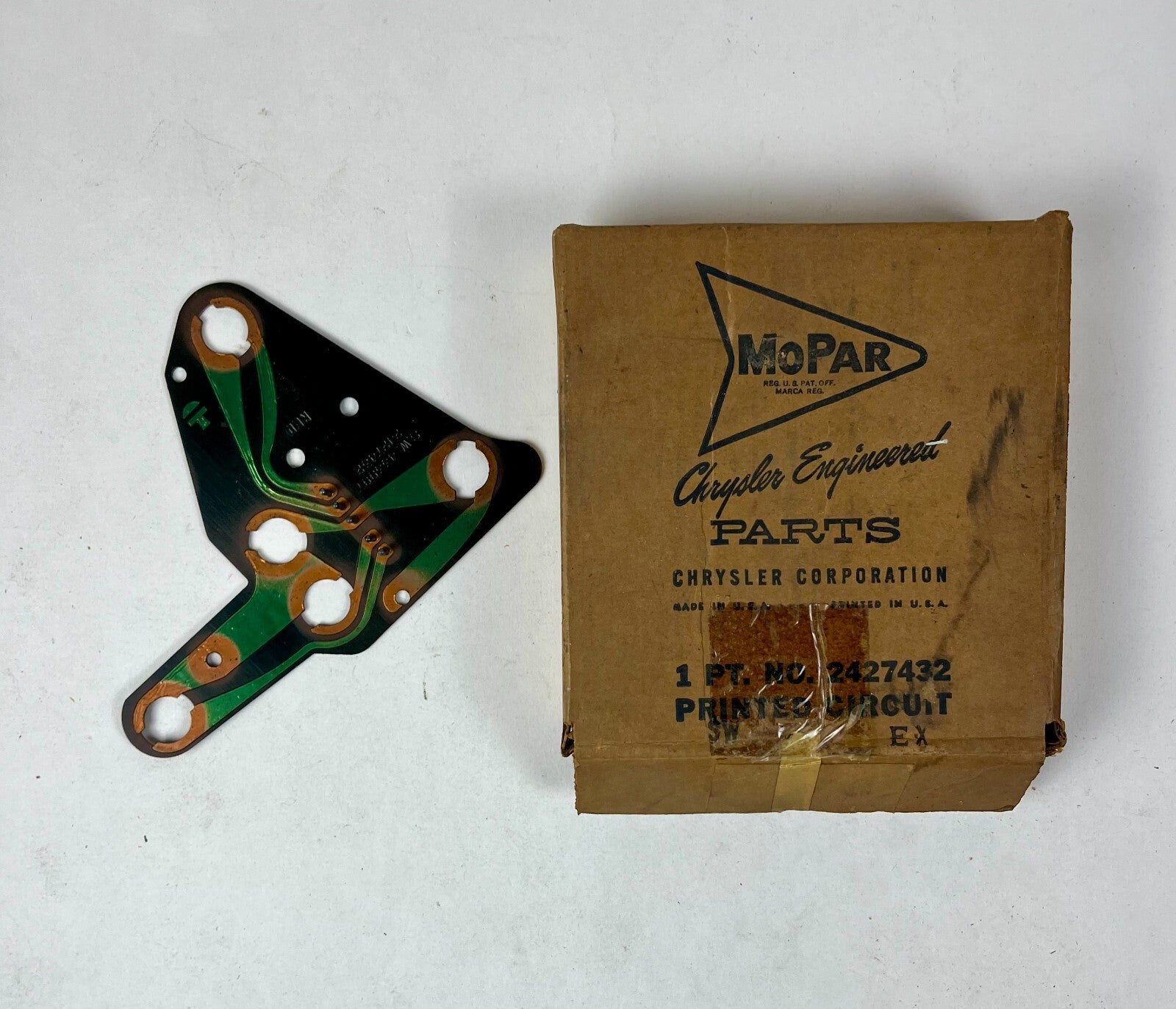 NOS Mopar Right Dash Circuit Board 1963-4 Chrysler Newport 300 #242743 ...