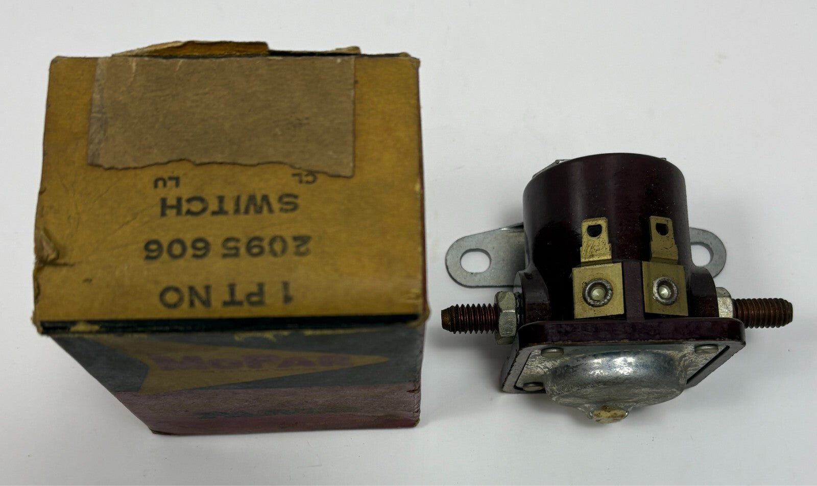 New Old Stock Starter Solenoid Switch for 1961 Models Mopar #2095606 ...
