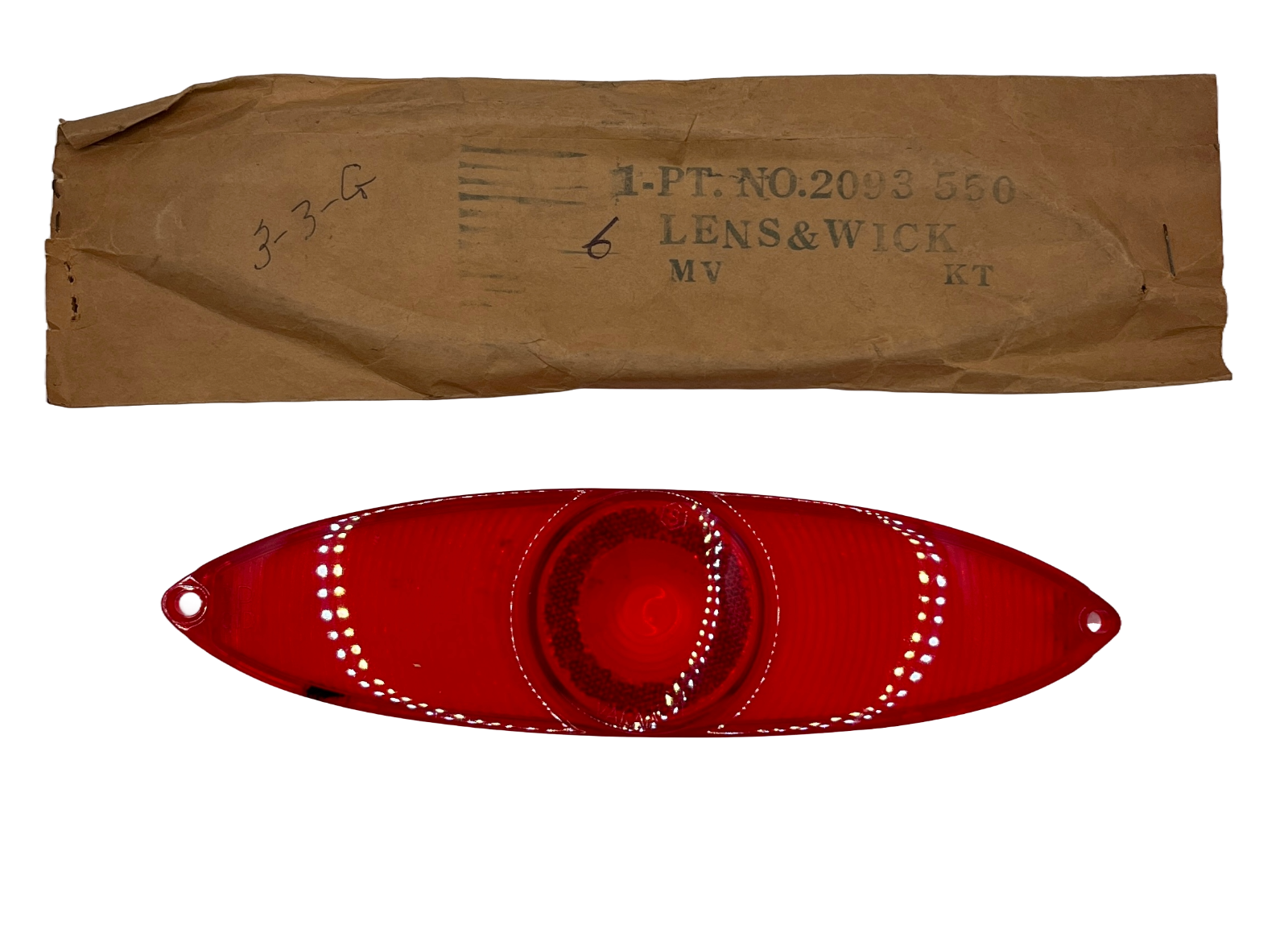 New Old Stock Right Tail Lens for 1960-61 Plymouth Valiant Models Mopa ...