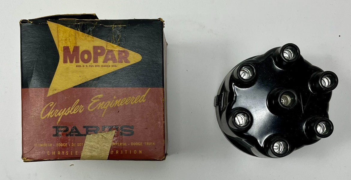 New Old Stock Distributor Cap for 1960-74 6-Cylinder Models Mopar #188 ...