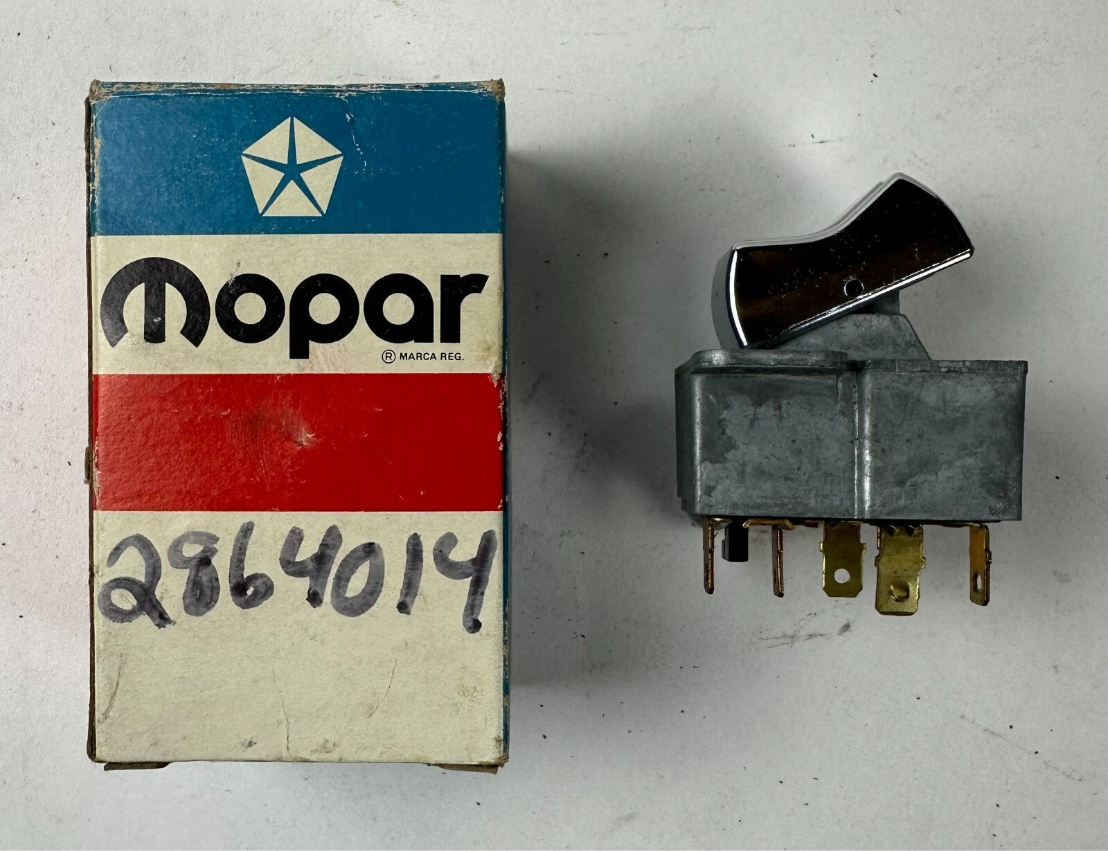 NOS Mopar 3 Speed Wiper Switch 1968 1969 1970 Plymouth & Dodge #286401 ...