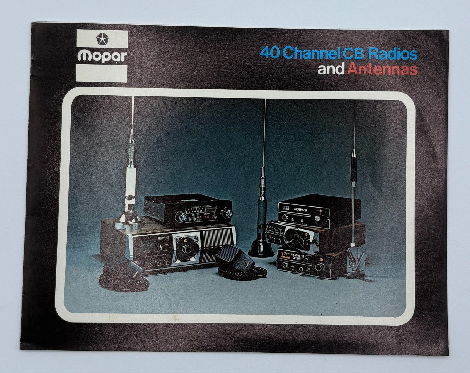 Original 1973 Mopar "40 Channel CB Radios and Antennas" Catalog ...