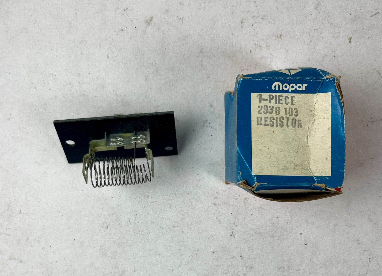 New Old Stock Heater Blower Motor Resistor for 1969-71 Models Mopar #2 ...