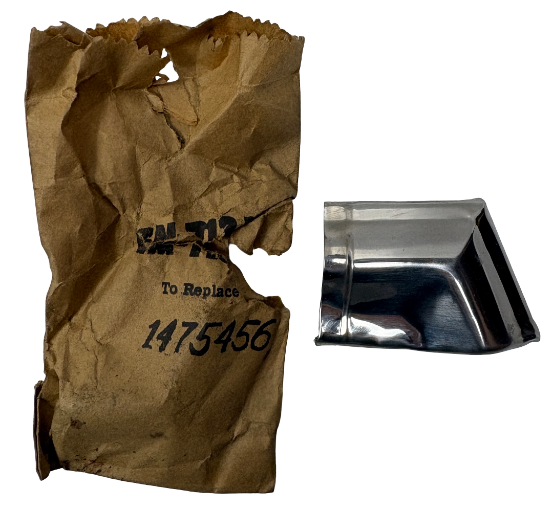 New Old Stock Left Window Molding Joint Cap for 1954 Dodge Models Mopa ...