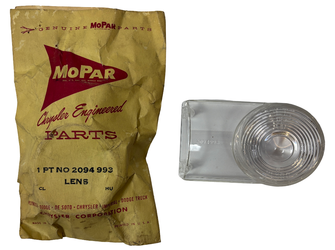 New Old Stock Left Back-Up Lens for 1961-63 Wagon Models Mopar #209499 ...