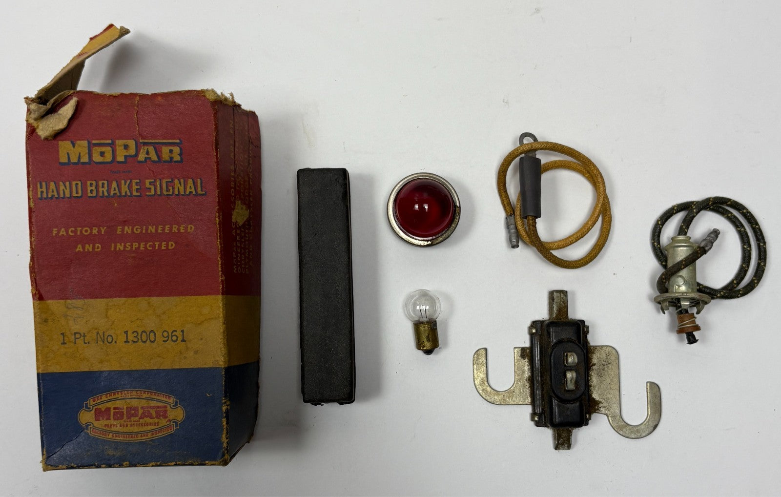 New Old Stock Park Brake Signal Package for 1949-50 Models Mopar #1300 ...