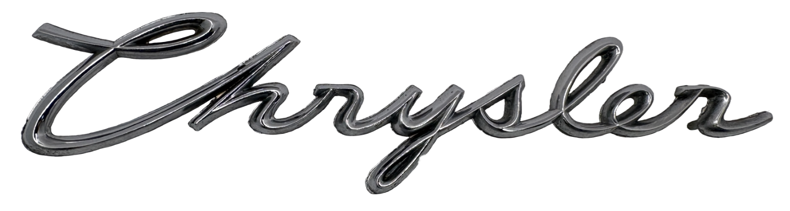 New Old Stock Chrysler Rear Deck/Fender Emblem Script for 1960s Models ...