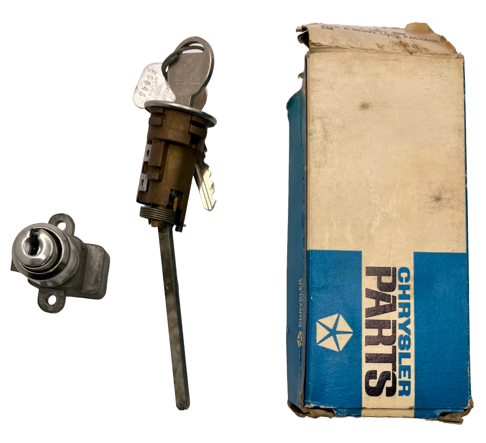 New Old Stock Glovebox & Trunk Lock Set 1968-69 Barracuda/Dart/Valiant ...