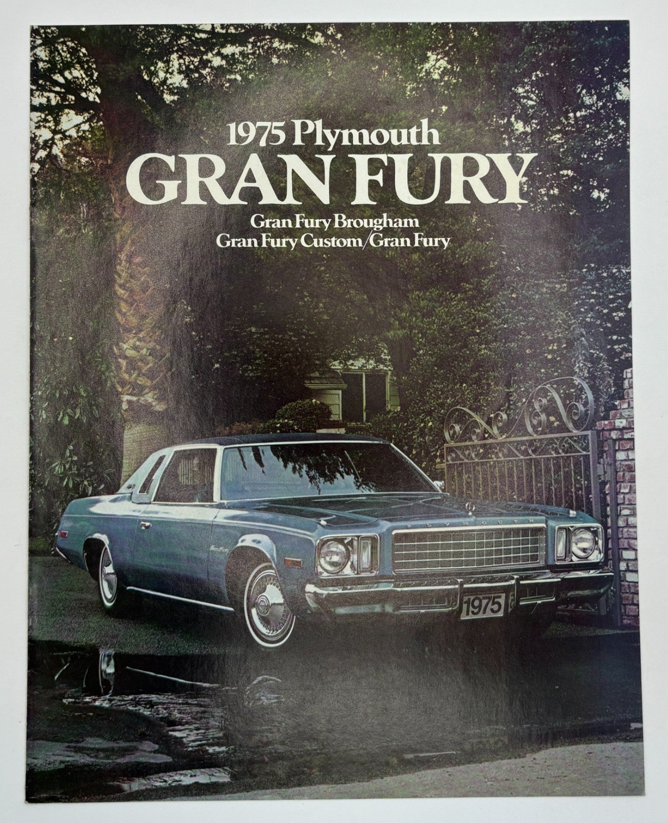 Original 1975 Plymouth Gran Fury Sales Brochure #81-005-0001 – Roberts ...