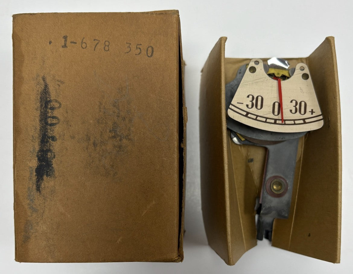 New Old Stock Ammeter Gauge for 1938 Plymouth Models Mopar #678350 ...